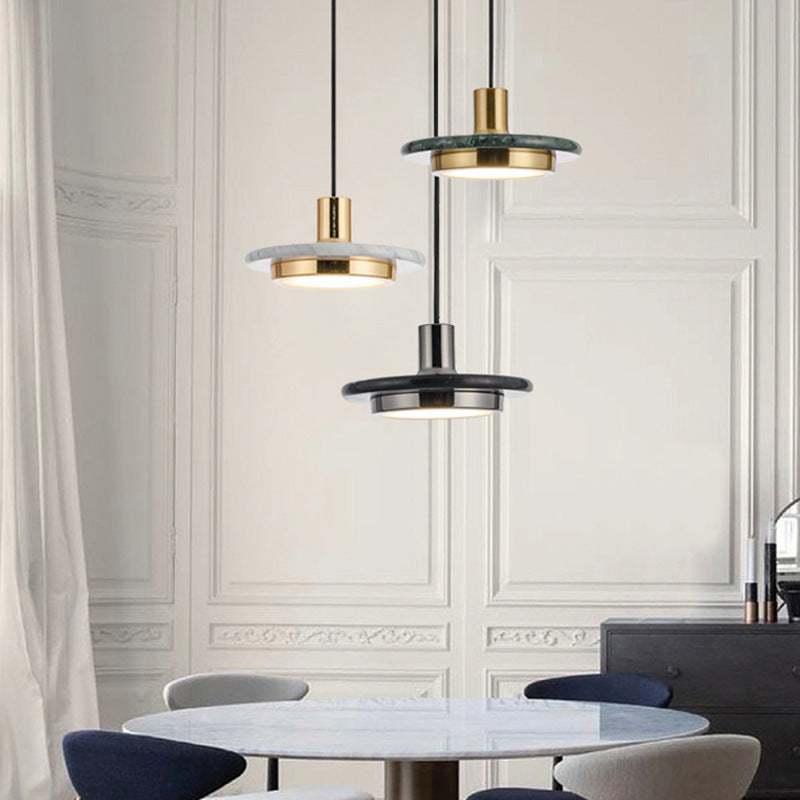 Modern Simple Marble Pendant Light – LUMENSCENT